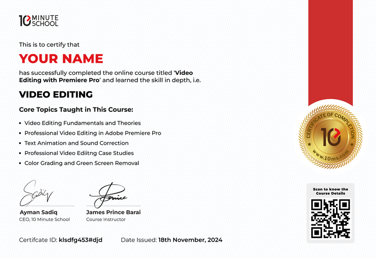 Best Video Editing Course in BD [2025] | ভিডিও এডিটিং কোর্স