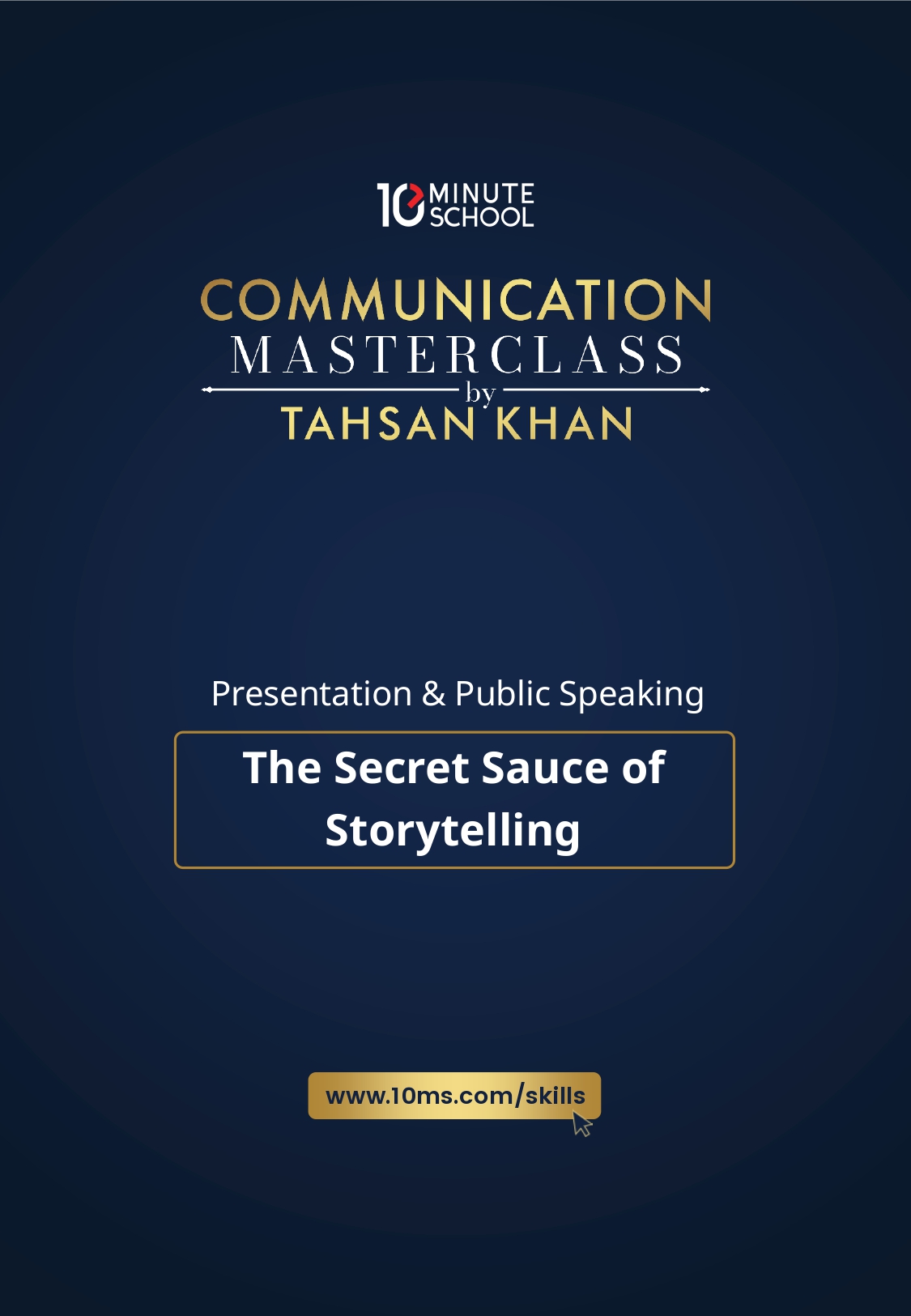 The Secret Sauce of Public Speaking
