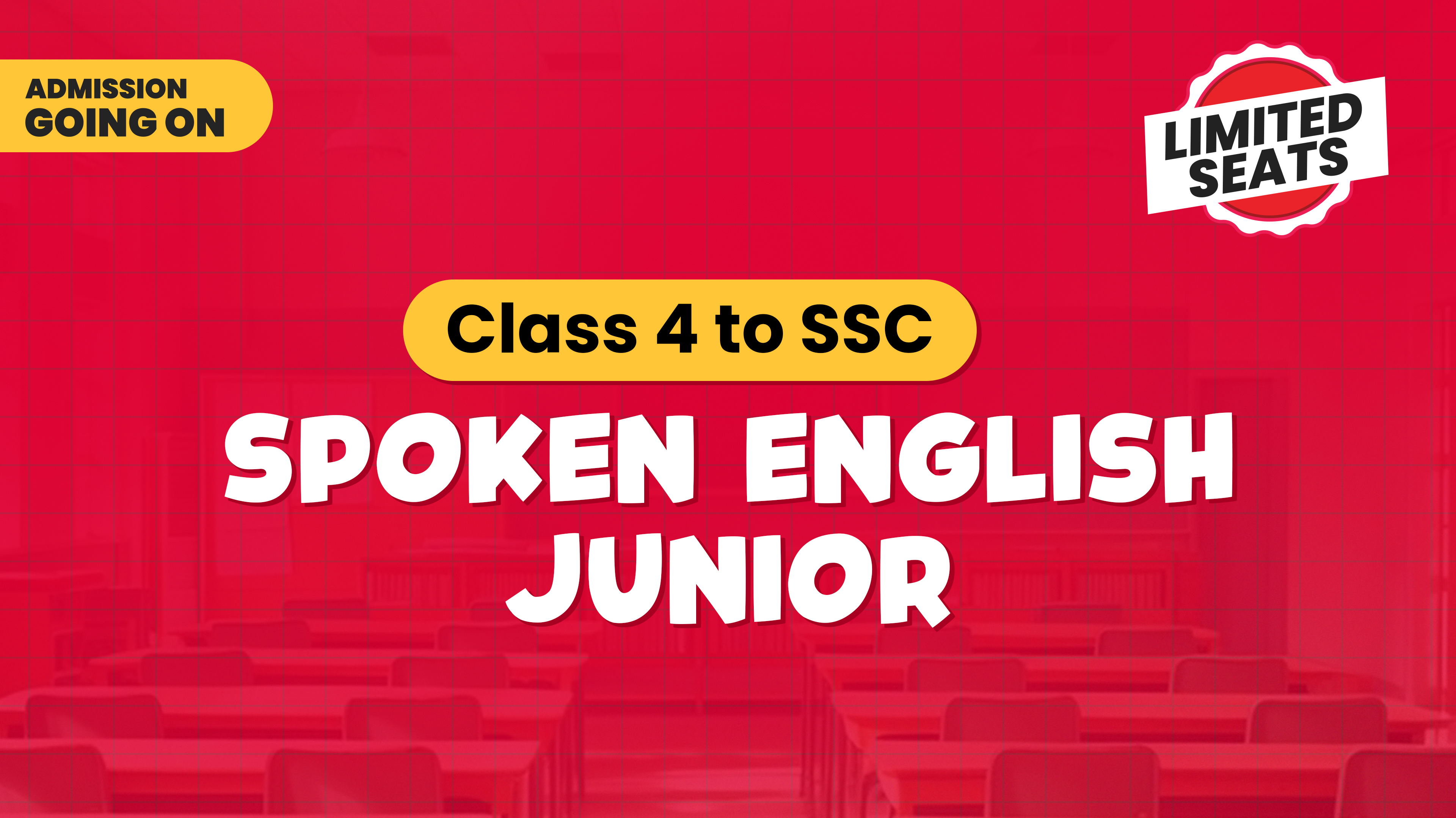 Junior Spoken English Course - Offline Batch